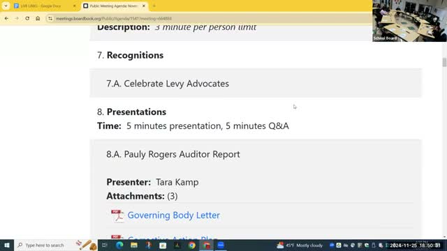CitizenPortal.ai - Parkrose students lauded for levy outreach as board ...