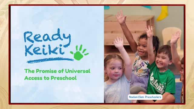 CitizenPortal.ai - Hawaii expands preschool access with Ready Keiki ...