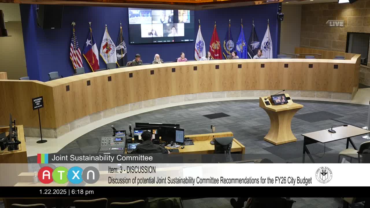 CitizenPortal.ai - JSC outlines FY26 budget priorities: green ...