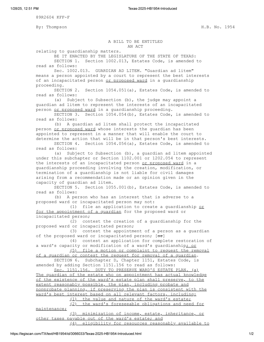 CitizenPortal.ai - Texas Legislature amends guardianship laws to ...