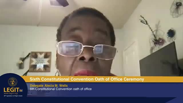 CitizenPortal.ai - Virgin Islands delegates sworn in to draft new ...