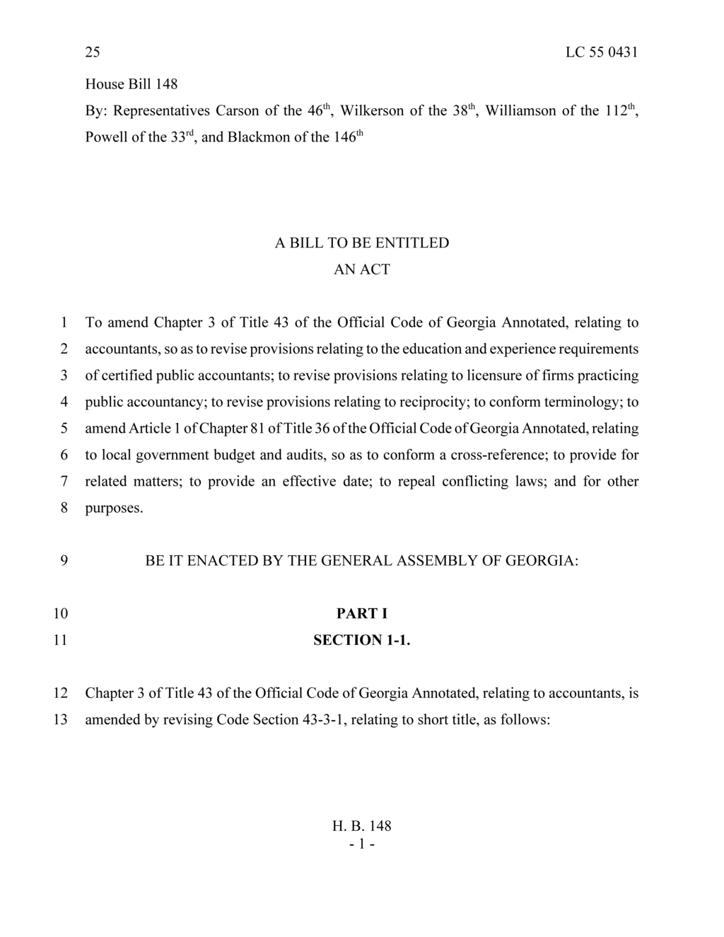 CitizenPortal.ai - Georgia Board updates Public Accountancy Act ...