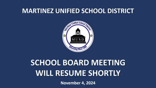 CitizenPortal.ai - Martinez Unified board approves suspended stipulated ...