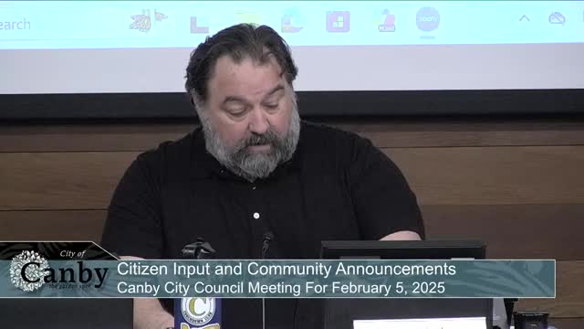 CitizenPortal.ai - Tamara Driver raises concerns over Canby ...