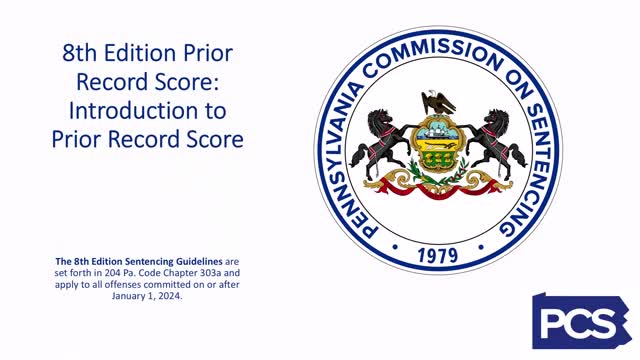 CitizenPortal.ai - Pennsylvania launches eighth edition of Sentencing ...