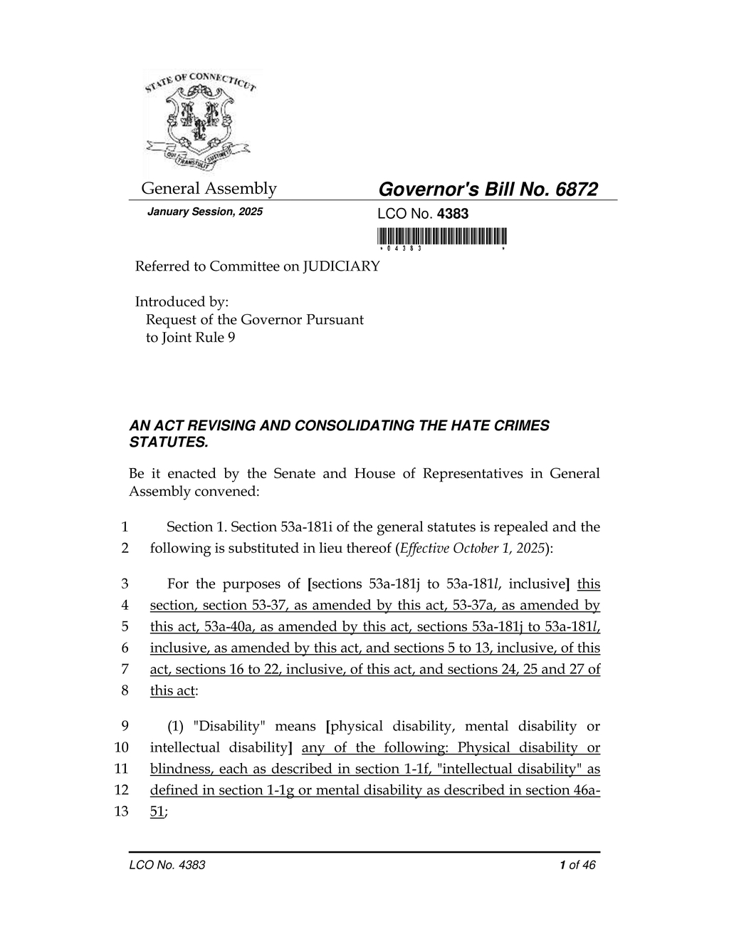 CitizenPortal.ai - Governor's Bill establishes penalties for false ...