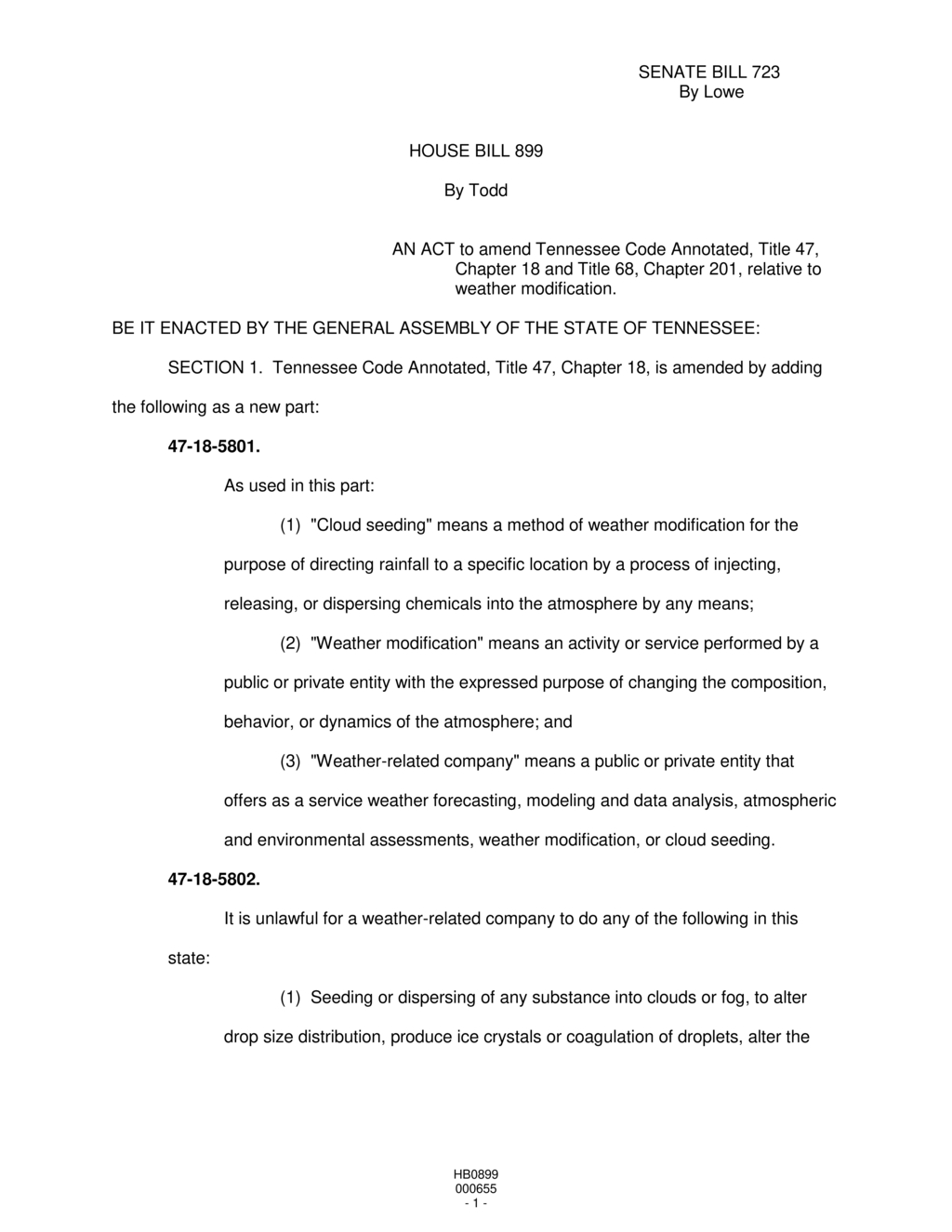 CitizenPortal.ai - Tennessee enacts law banning weather modification ...