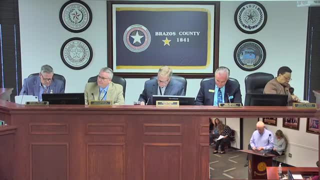 CitizenPortal.ai - Brazos County Commissioners urged to prioritize ...