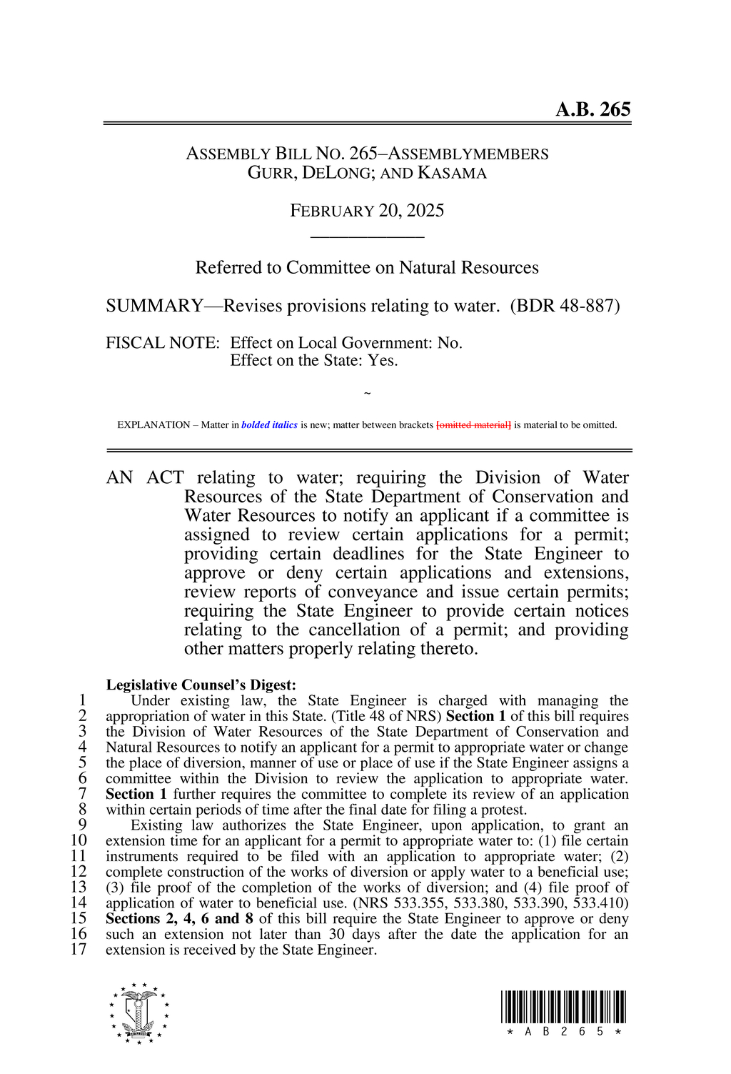 CitizenPortal.ai - State Engineer to suspend action until court ...