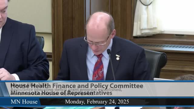 CitizenPortal.ai - Representative Zalisticard advances rural EMS bill ...