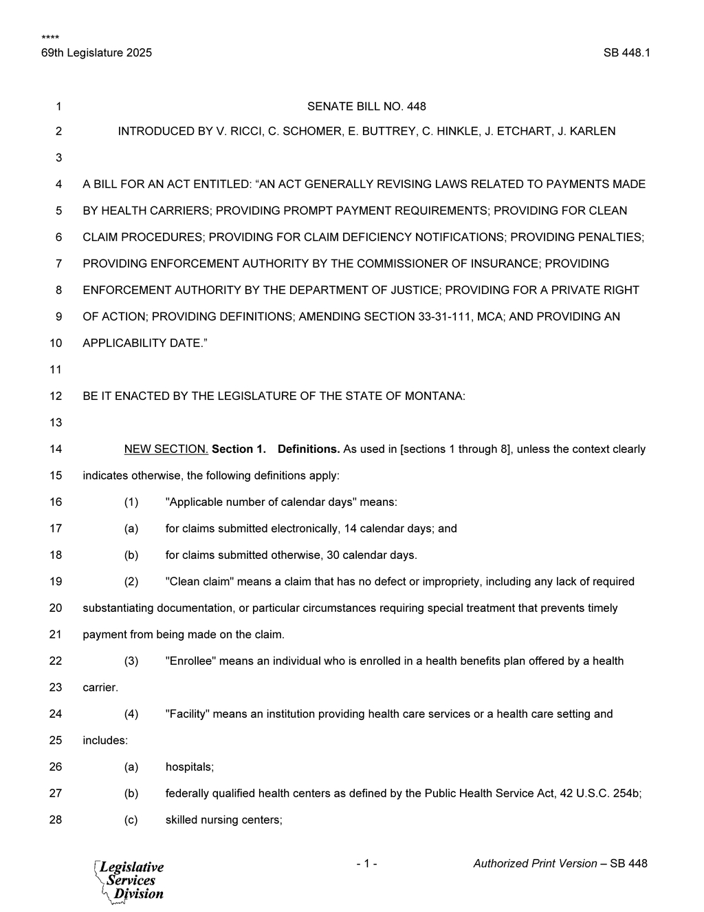 CitizenPortal.ai - Montana Legislature mandates prompt payment for ...