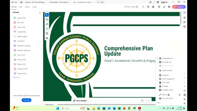 School division outlines progress on comprehensive plan goal: academic ...