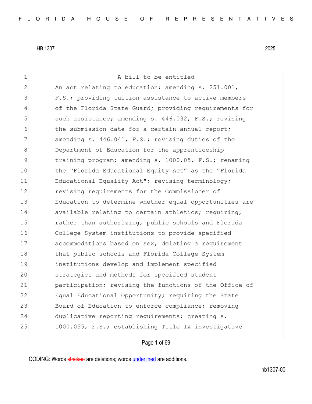CitizenPortal.ai - Florida House approves HB 1307 expanding dual ...