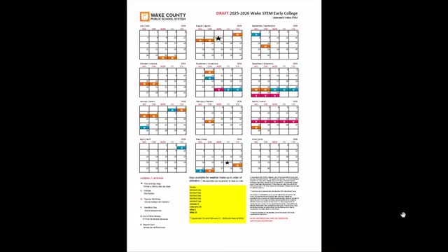 CitizenPortal.ai - Wake County adjusts school calendars to align with ...