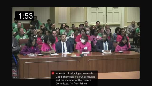 CitizenPortal.ai - Maryland lawmakers hear testimonies on SB 823 to ...