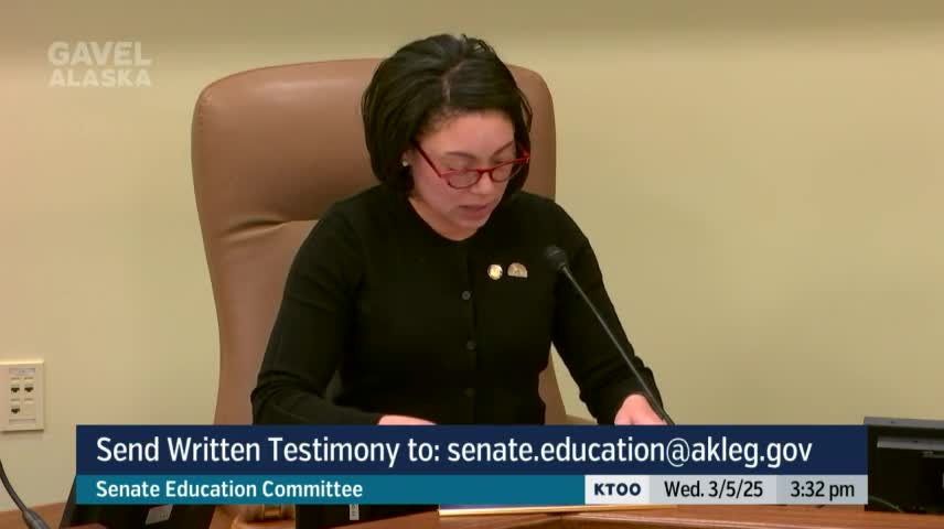 CitizenPortal.ai - Senator Dunbar advocates for Alaska's participation ...