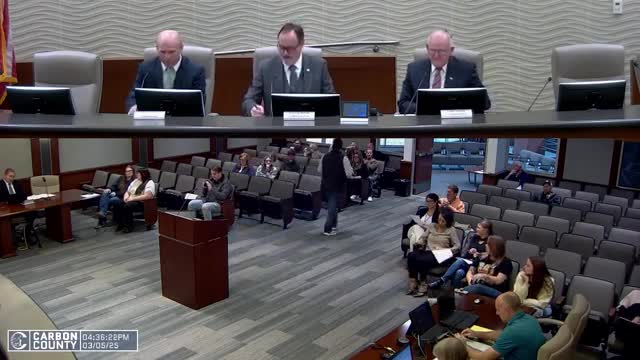 CitizenPortal.ai - Carbon County recognizes Danelle Robson and Terry ...