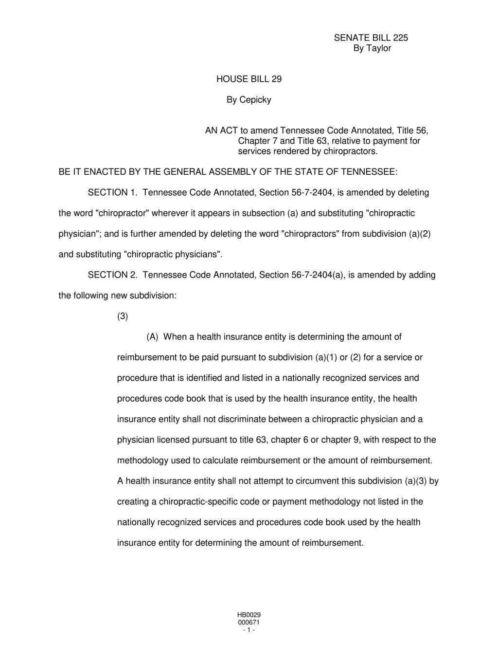 CitizenPortal.ai - Tennessee legislature amends reimbursement policies ...