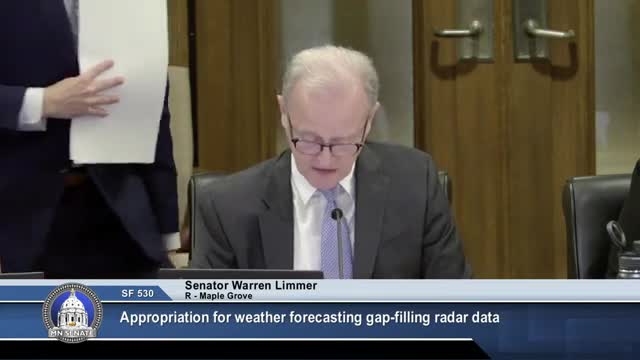 CitizenPortal.ai - Senate File 530 aims to close weather radar gaps in ...