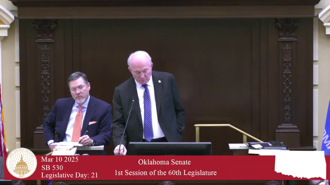 CitizenPortal.ai - Oklahoma Senate advances bills on open records and ...