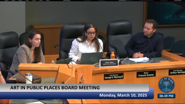 Miami staff: public‑art fees for Miami Freedom Park trigger at master ...