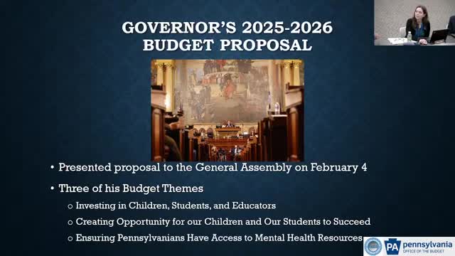 CitizenPortal.ai - Governor proposes $526M increase in Pennsylvania education and mental health ...