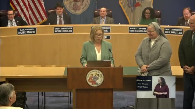 CitizenPortal.ai - Passaic County honors Sister Colleen Clear as 2025 ...