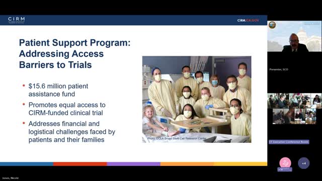 CitizenPortal.ai - CIRM prioritizes equitable access to clinical trials for underrepresented ...