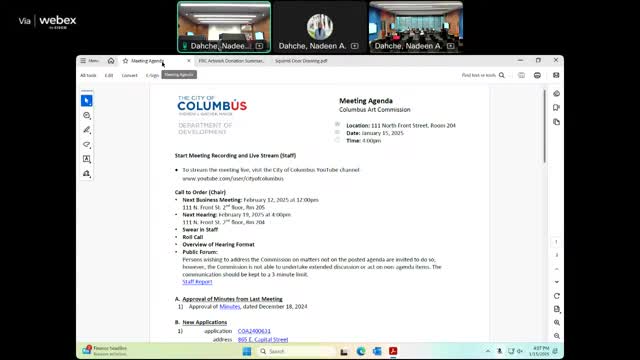 CitizenPortal.ai - Art commission considers Pizzuti/Haystack donation ...