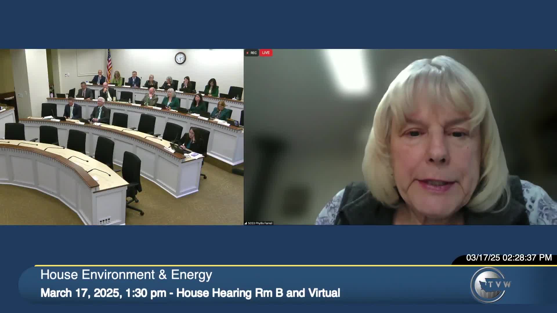 CitizenPortal.ai - Phyllis Farrell criticizes SB 5033 for inadequate PFAS and biosolids regulation