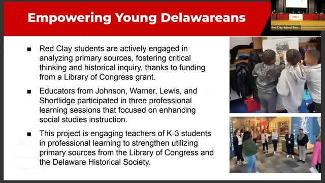 CitizenPortal.ai - Red Clay Schools boost student engagement through primary source learning ...