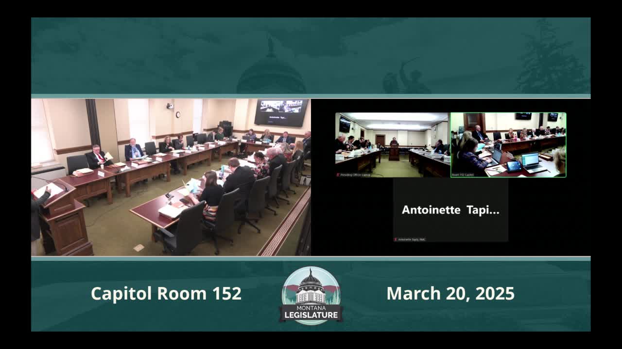 CitizenPortal.ai - Alyssa Snow advocates for Senate Bill 180 on Indian ...