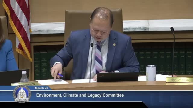 CitizenPortal.ai - Senate Committee Reviews Bill for Reusing Stormwater ...