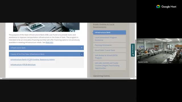 CitizenPortal.ai - State Infrastructure Bank to consider Saratoga ...