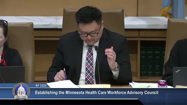 CitizenPortal.ai - Minnesota Senate debates health workforce council ...