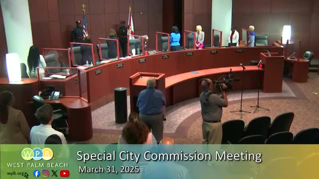 CitizenPortal.ai - West Palm Beach City Commission honors Kathleen Ward ...