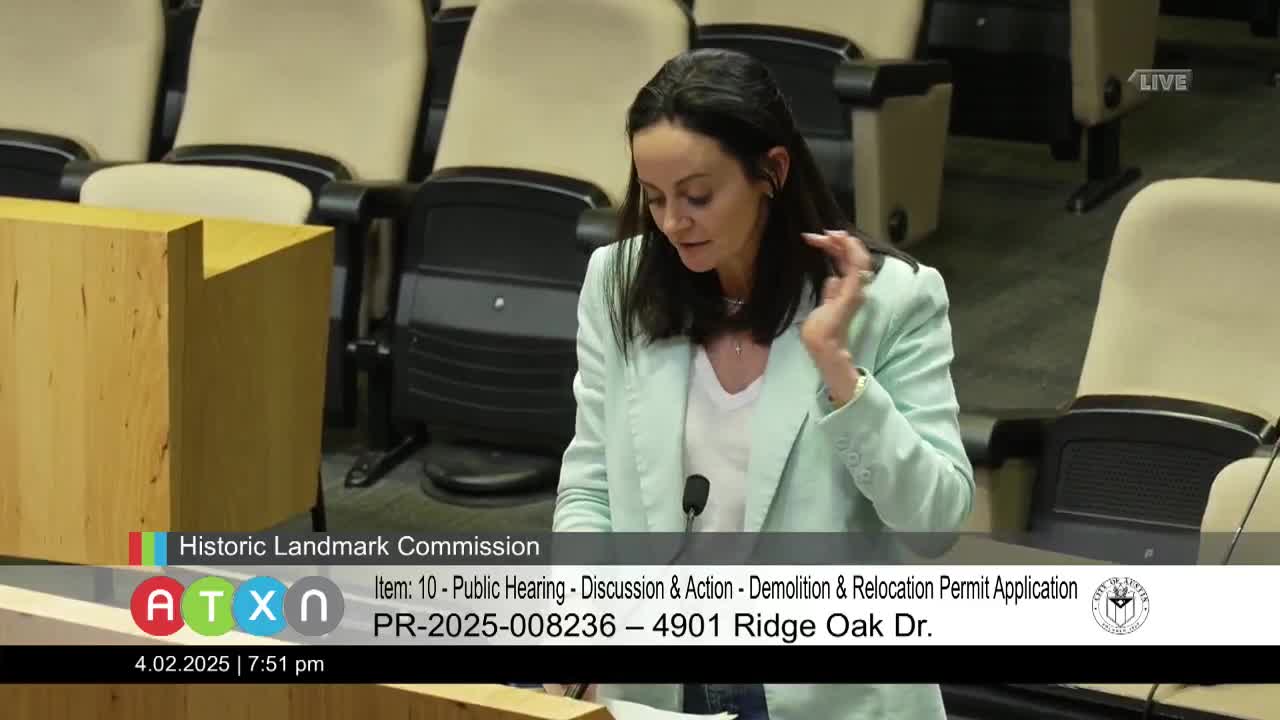 CitizenPortal.ai - Sahade family seeks to demolish historic Austin home ...