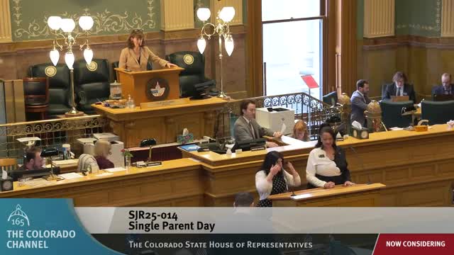 CitizenPortal.ai - Colorado General Assembly honors Single Parent Day ...