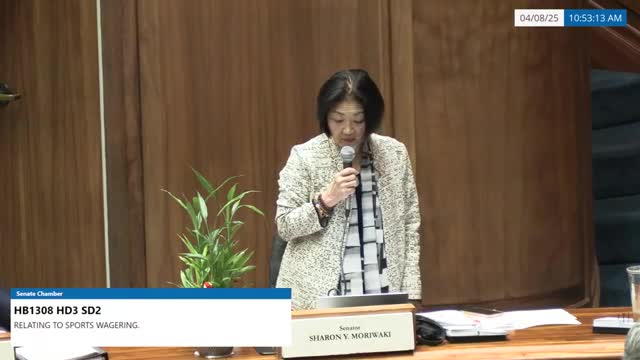 CitizenPortal.ai - Hawaii Senate votes on controversial HB 13 on sports ...