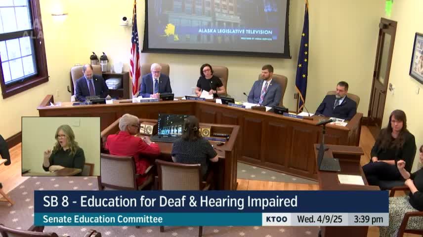 CitizenPortal.ai - Alaska Senate Bill 8 promotes language options for ...