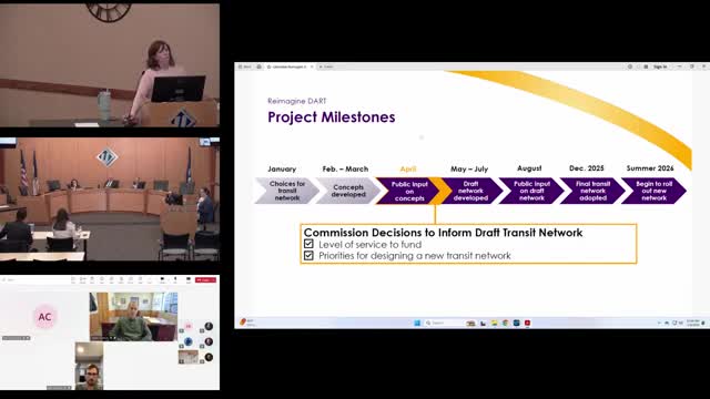 CitizenPortal.ai - DART outlines public input timeline for revised ...
