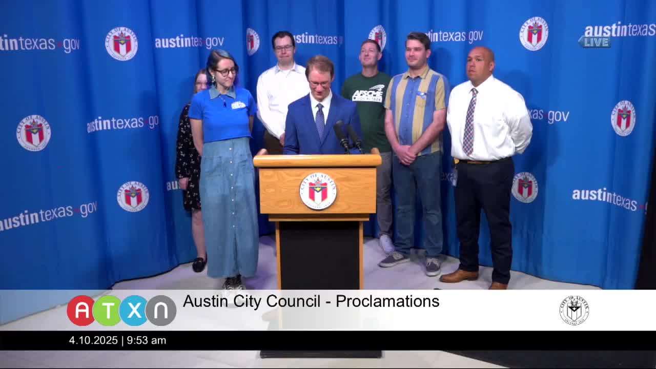 CitizenPortal.ai - Council member Ryan Alter proclaims April as ...