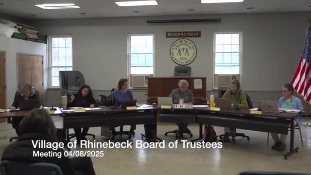 CitizenPortal.ai - Rhinebeck trustees adopt 2025–26 budget, raise water ...