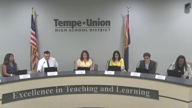 CitizenPortal.ai - Tempe Union board approves 2025–26 course catalog ...