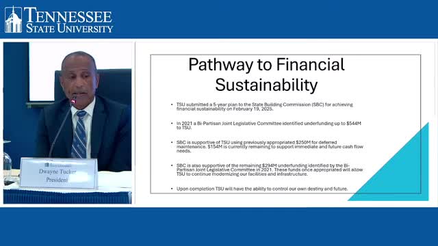 CitizenPortal.ai - Tennessee State University outlines five-year campus modernization and ...