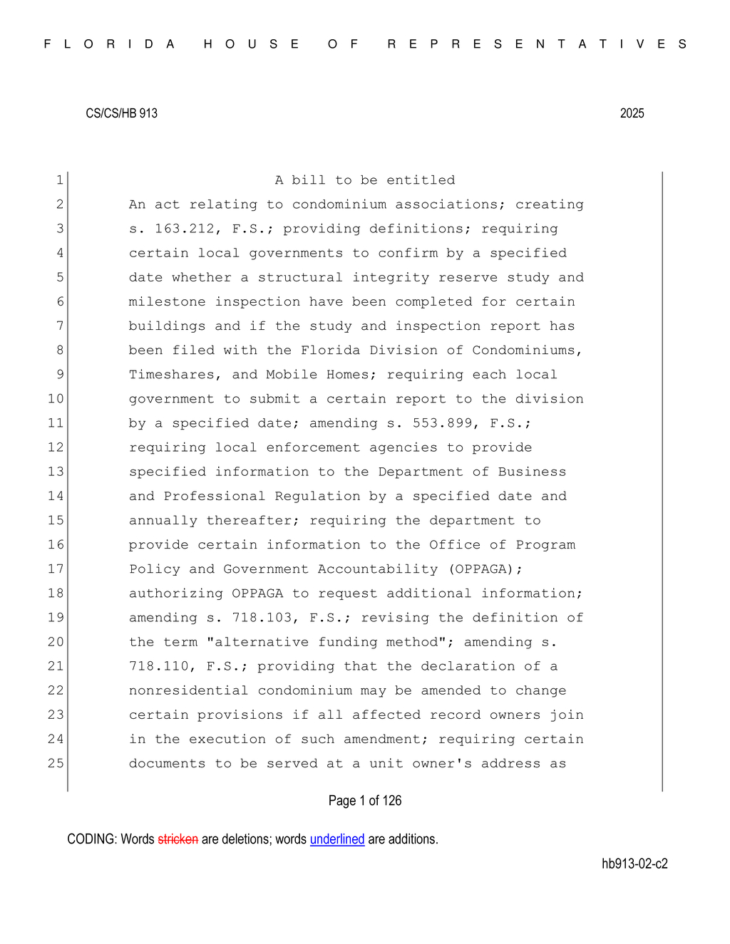 CitizenPortal.ai - Florida mandates structural integrity reserve ...