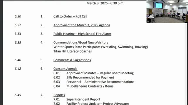 Lewis Central board approves high-school fire alarm RFP, weight-room ...