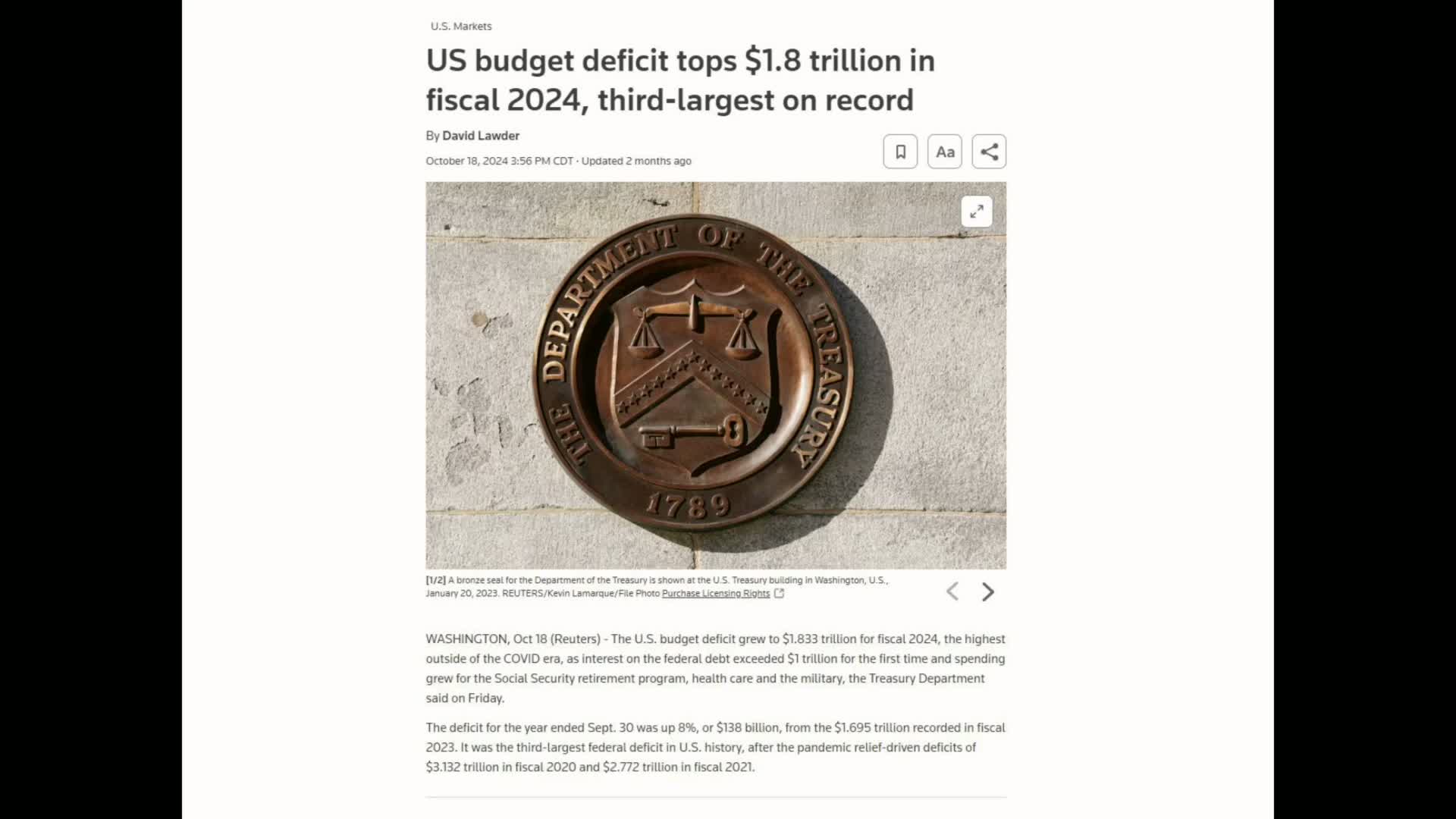 CitizenPortal.ai - Federal budget crisis highlighted by $1.8 trillion ...
