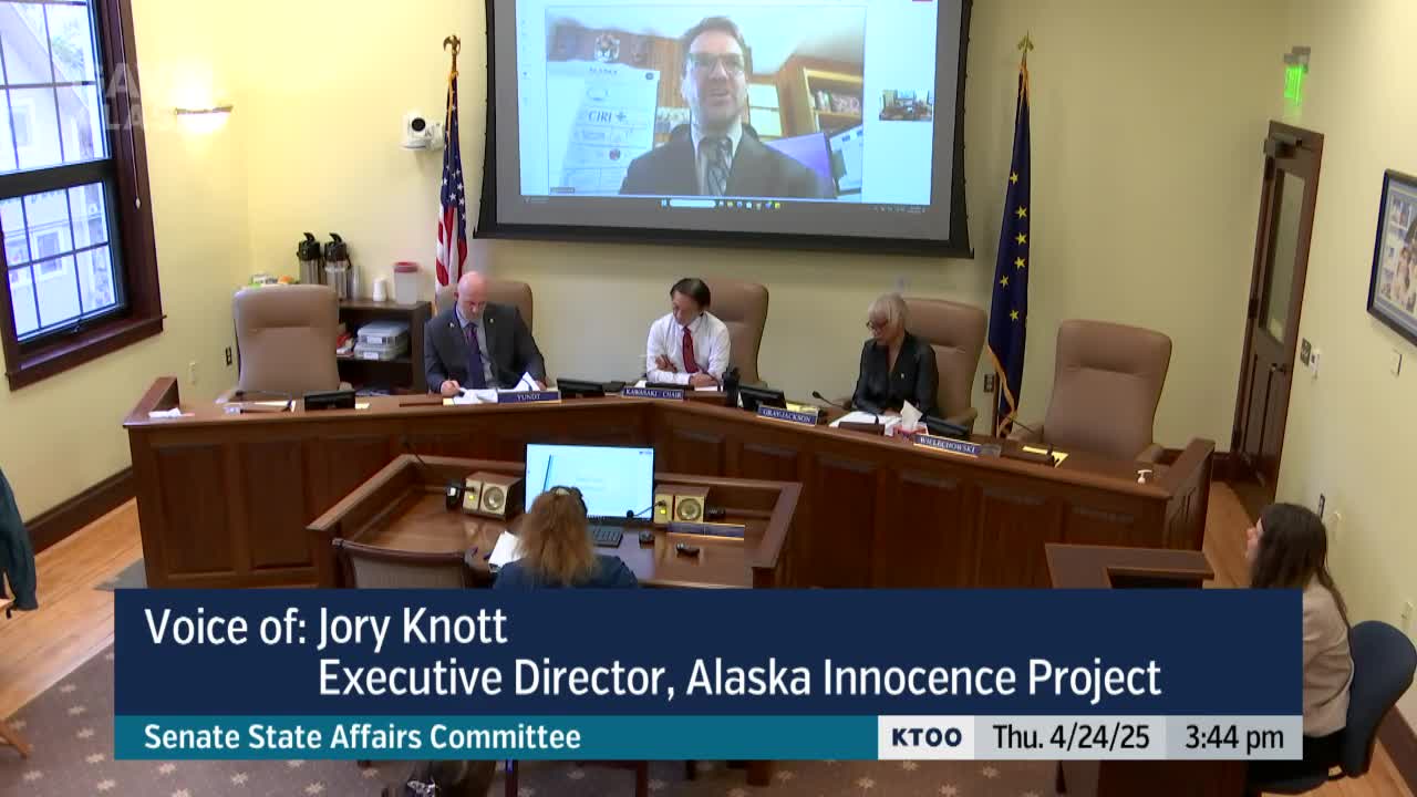 CitizenPortal.ai - Brian Ridley testifies in support of Senate Bill 167 ...