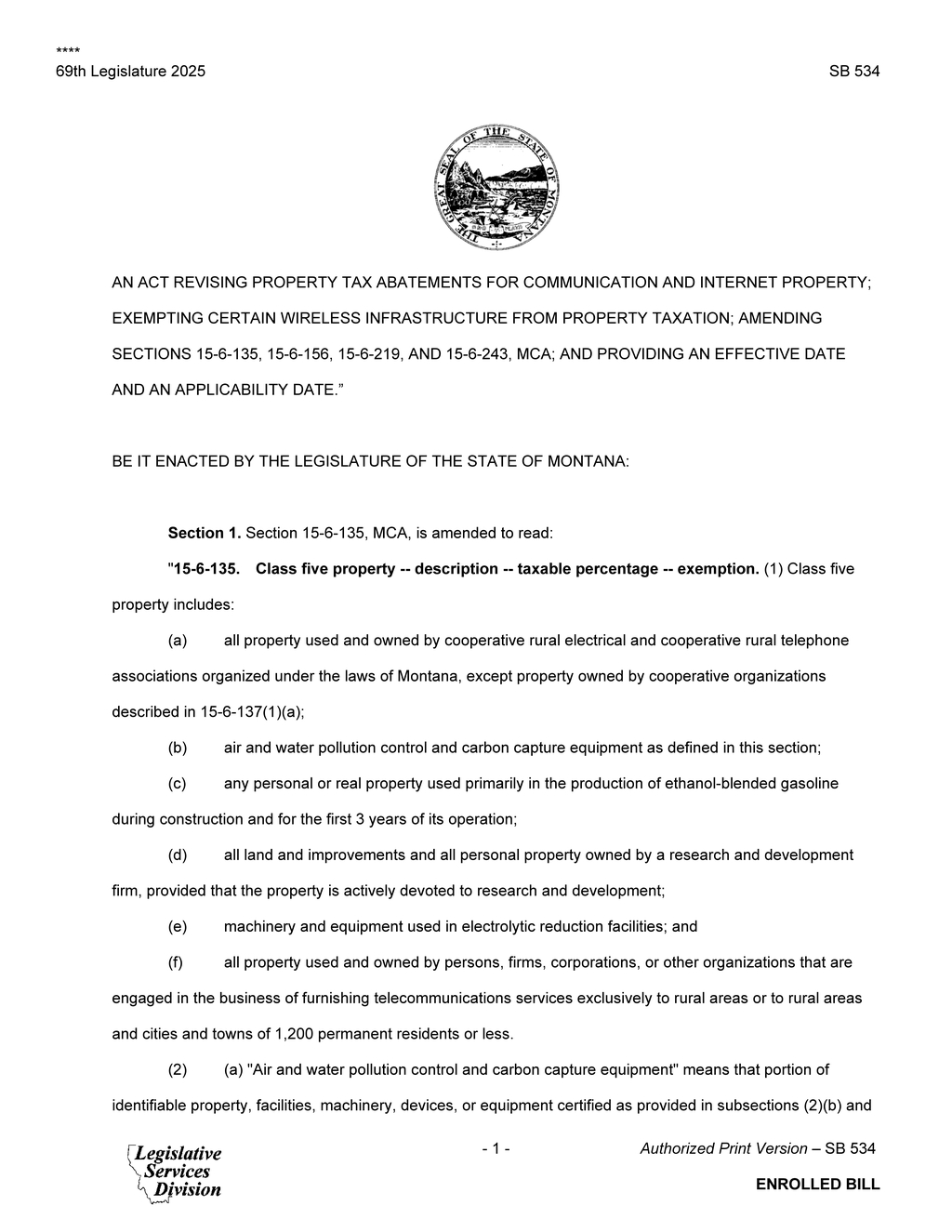 CitizenPortal.ai - Senate certifies origin of SB 534 ahead of 2025 ...